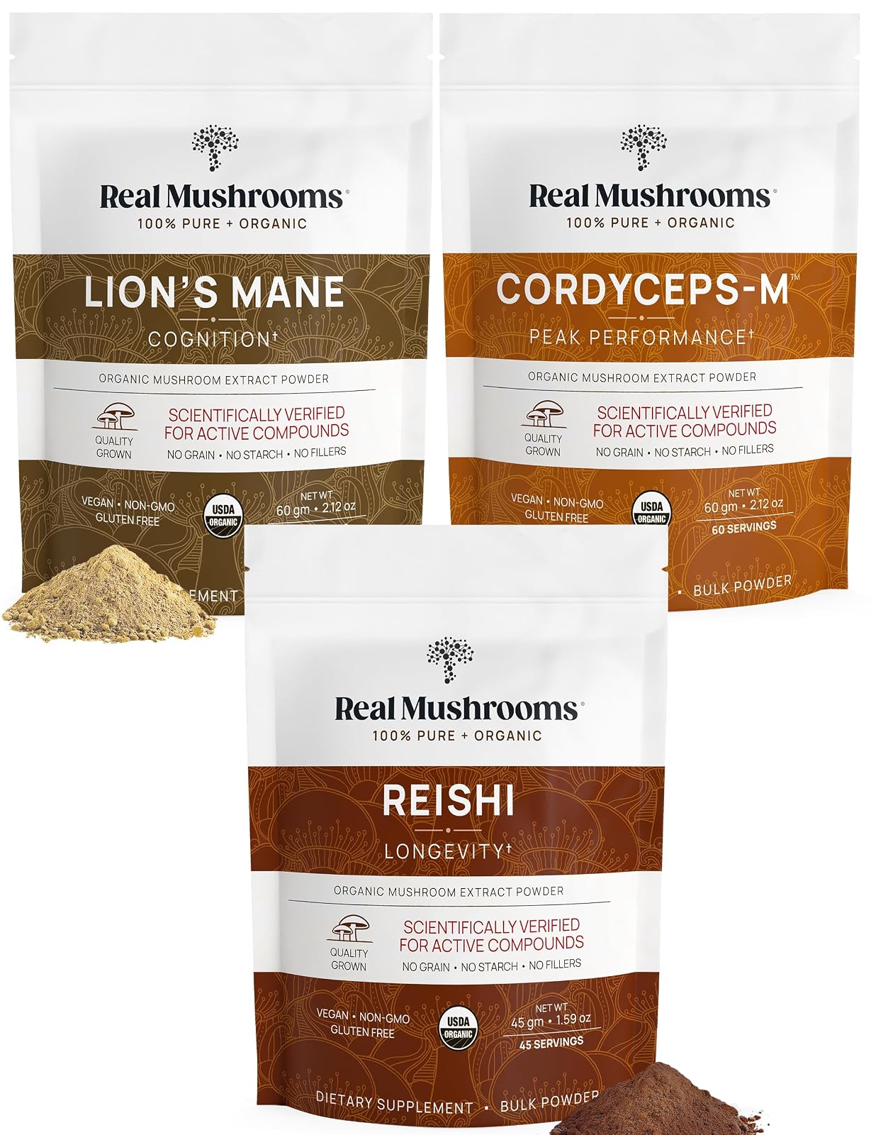 Real Mushrooms Peak Performance Bundle