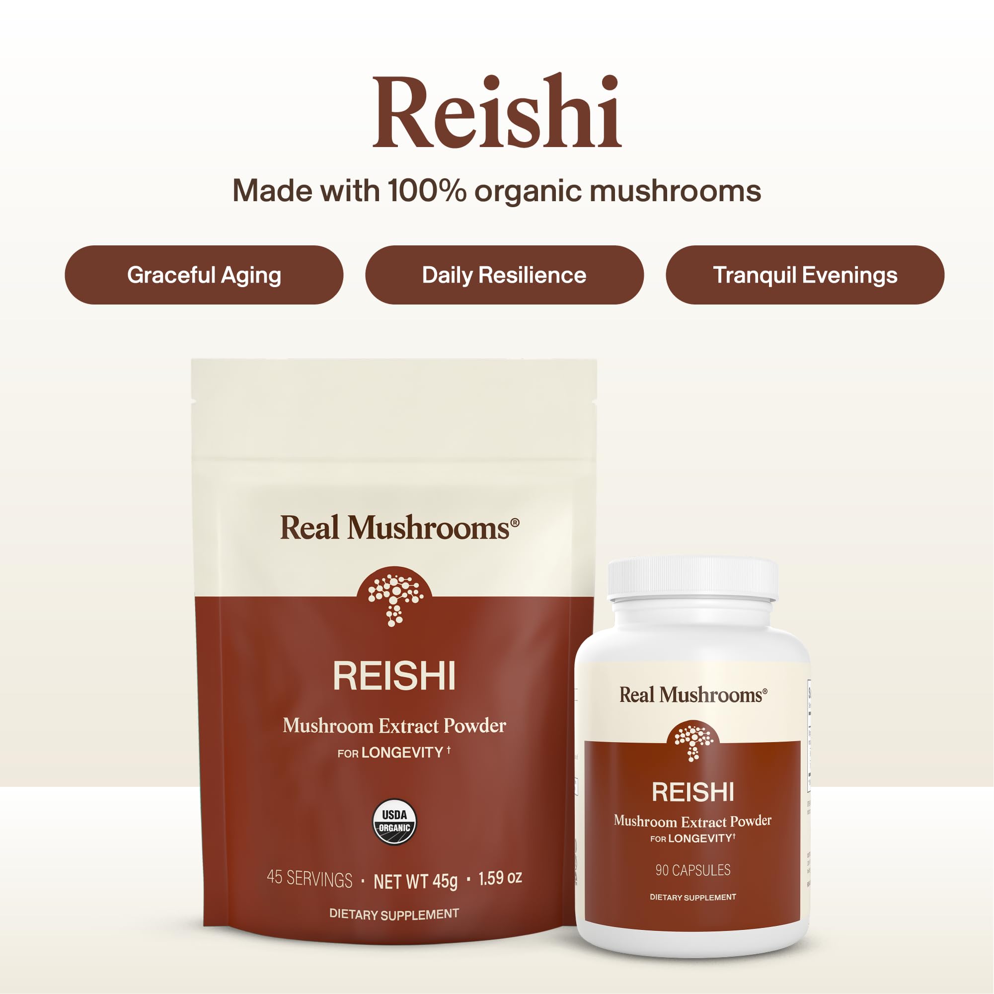 Real Mushrooms Reishi for immune support