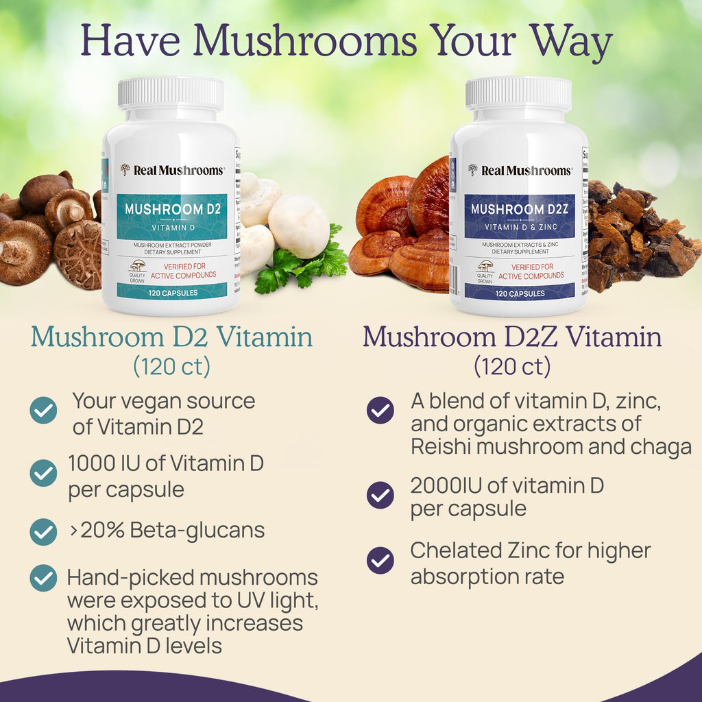 Real Mushrooms Zinc for holistic wellness