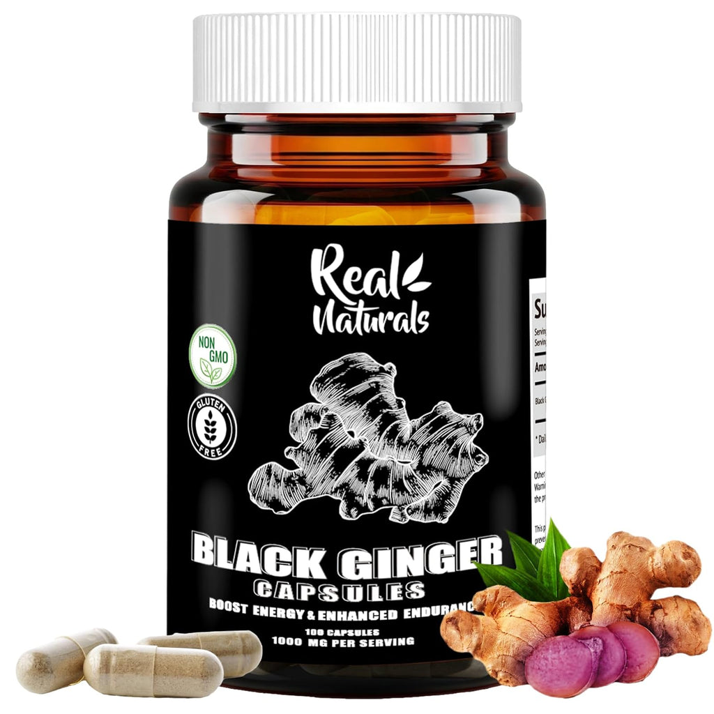 Real Naturals black ginger capsules