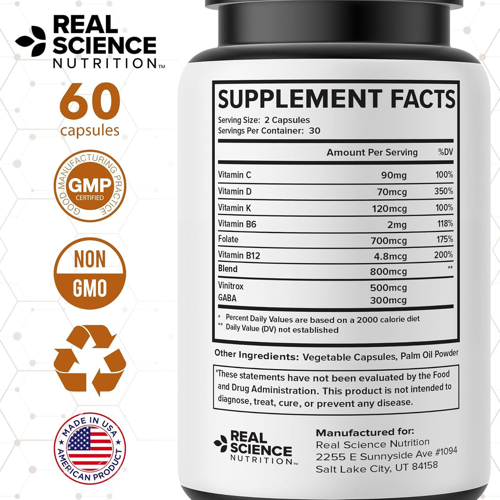 Real Science capsules for immune support
