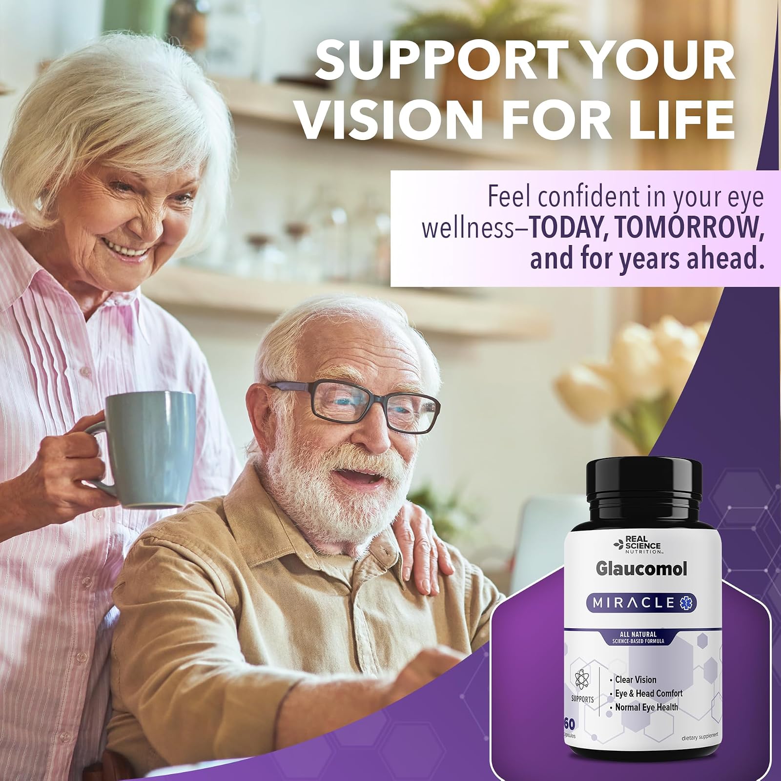 Real Science eye vitamins for daily use