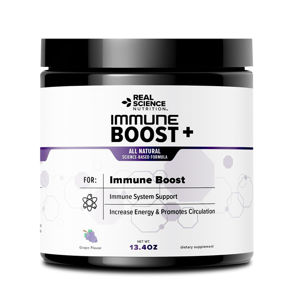 Real Science Immune Boost+ powder for immunity
