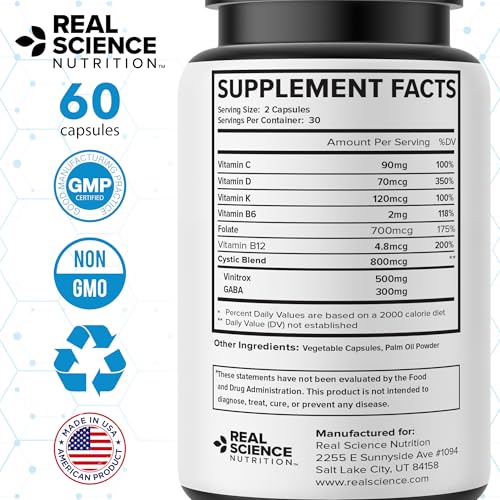 Real Science IntersCyst capsules for overall wellness