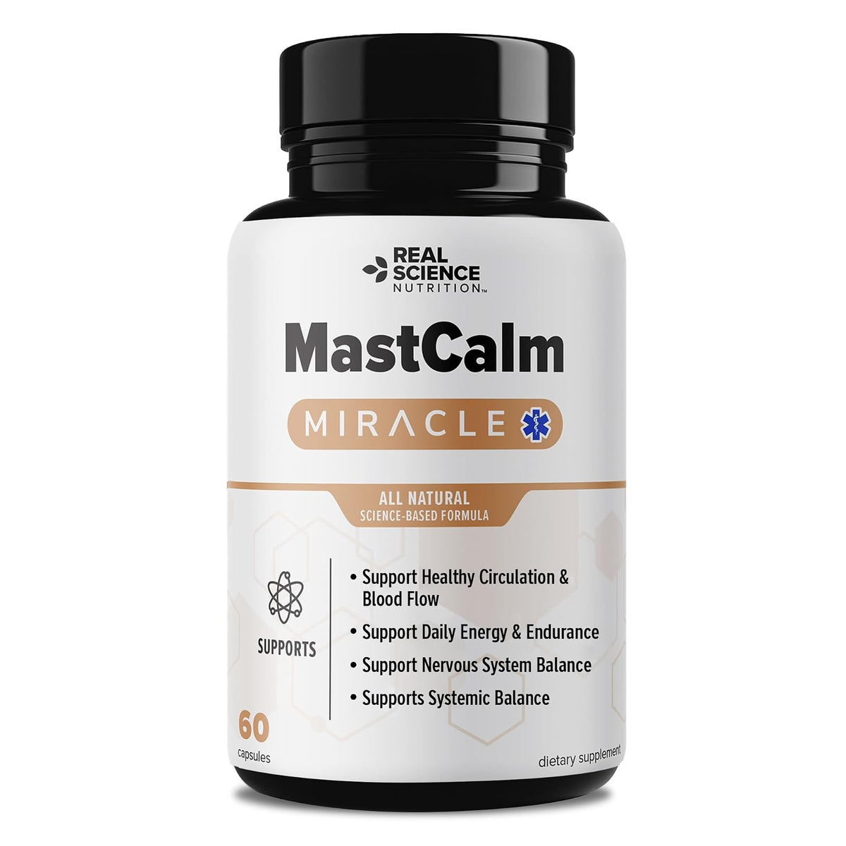 Real Science MastCalm stress relief capsules