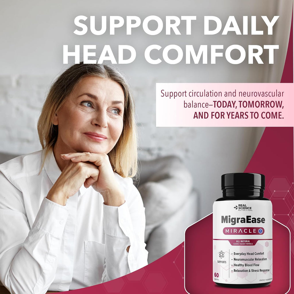 Real Science MigraEase for better focus