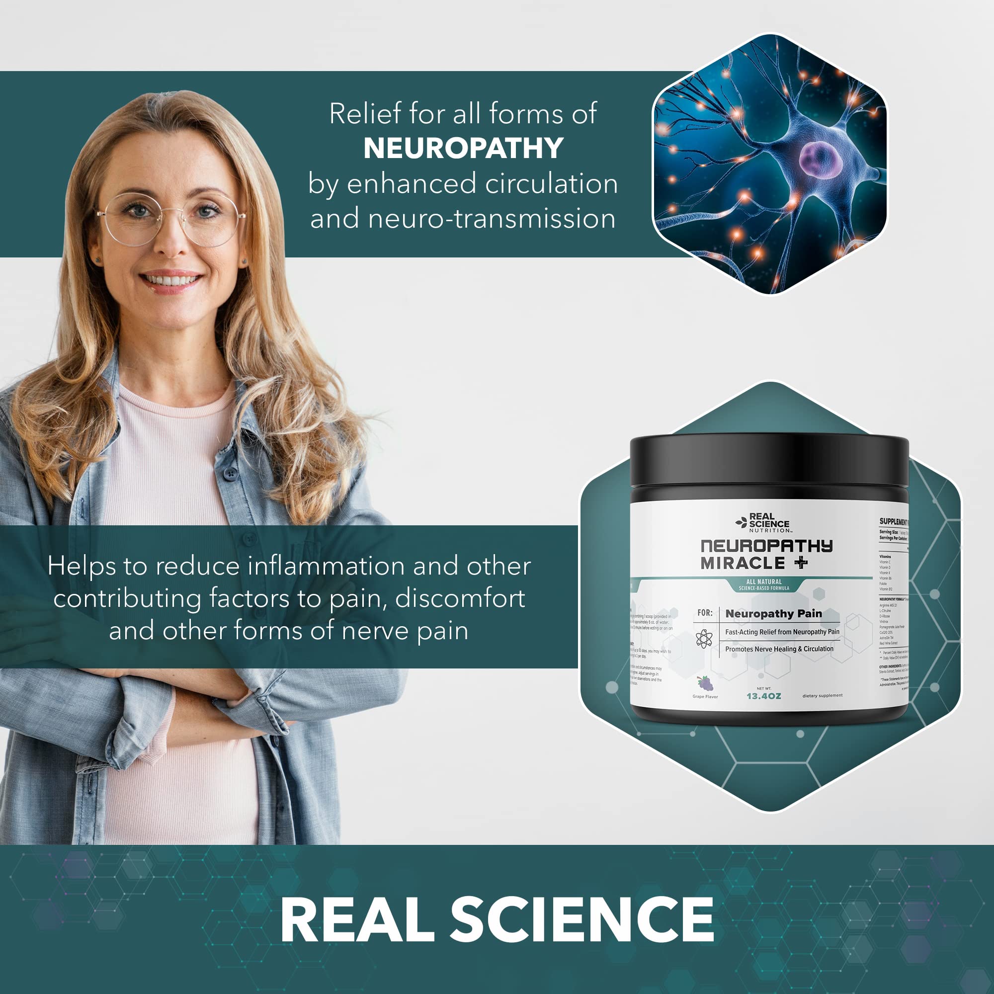 Real Science Nutrition health supplement benefits
