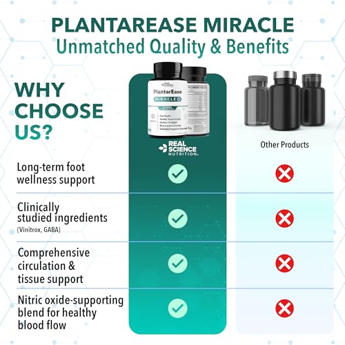 Real Science PlantarEase dietary supplement for energy