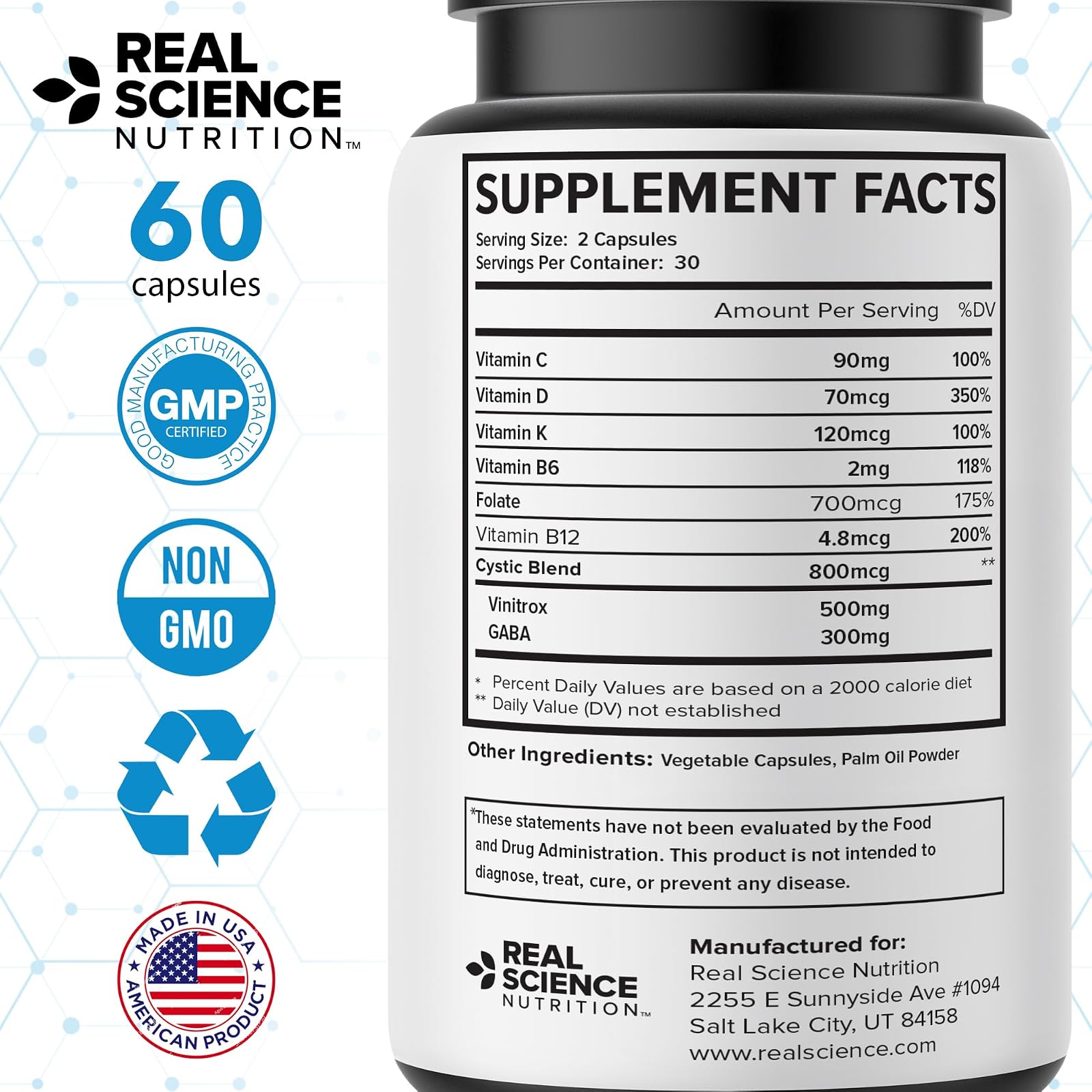 Real Science whole food multivitamin