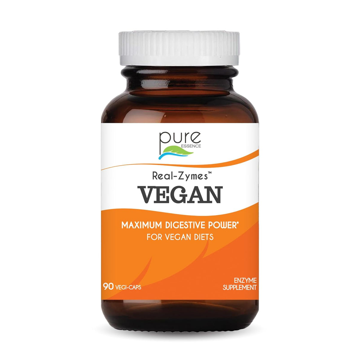 Real-Zymes vegan digestive enzymes capsules