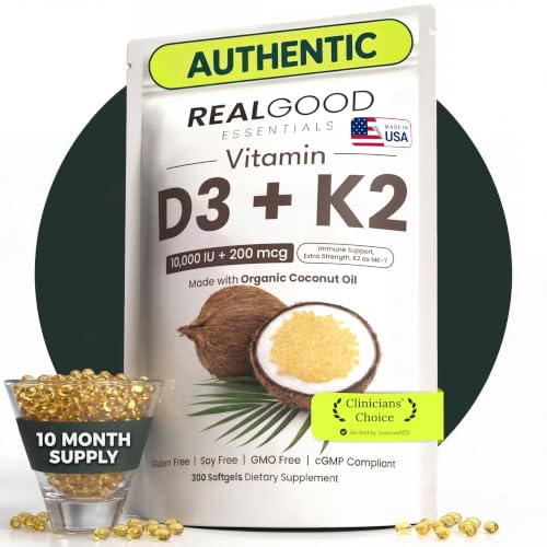 RealGood Essentials Vitamin D3 benefits