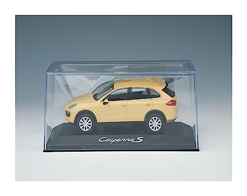 Realistic Yellow Cayenne scale model