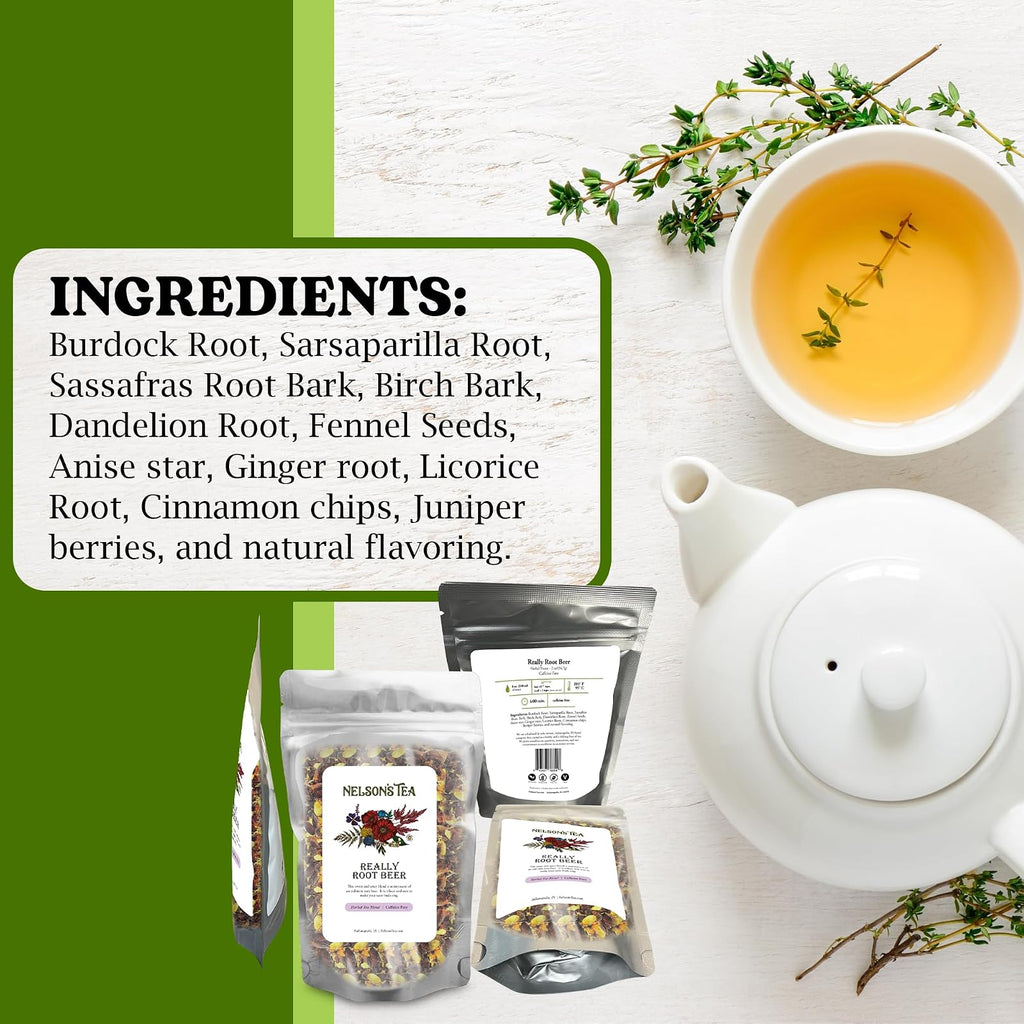 Really Root Beer Sarsaparilla tea blend