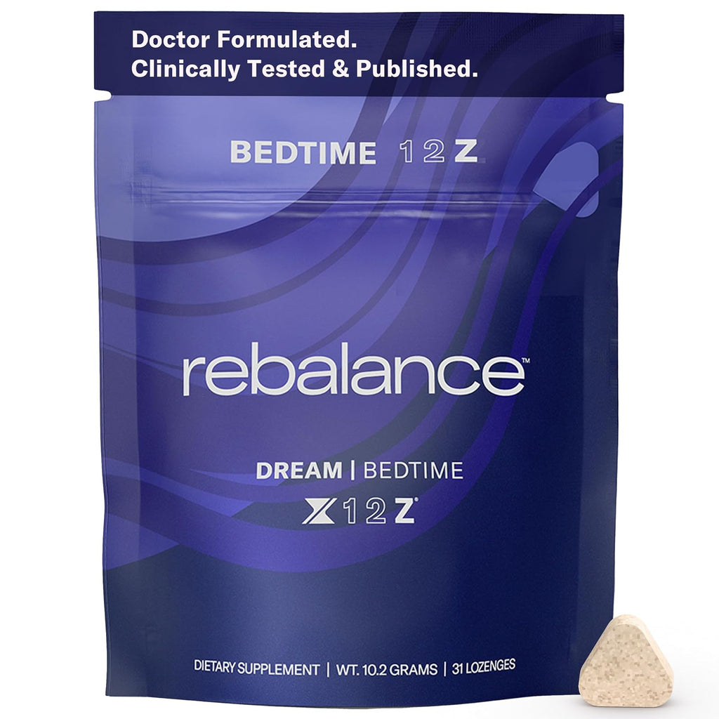 Rebalance melatonin lozenges for sleep