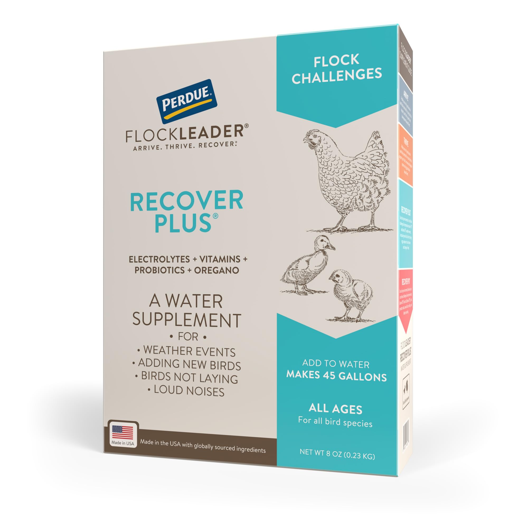 Recover Plus probiotic water supplement