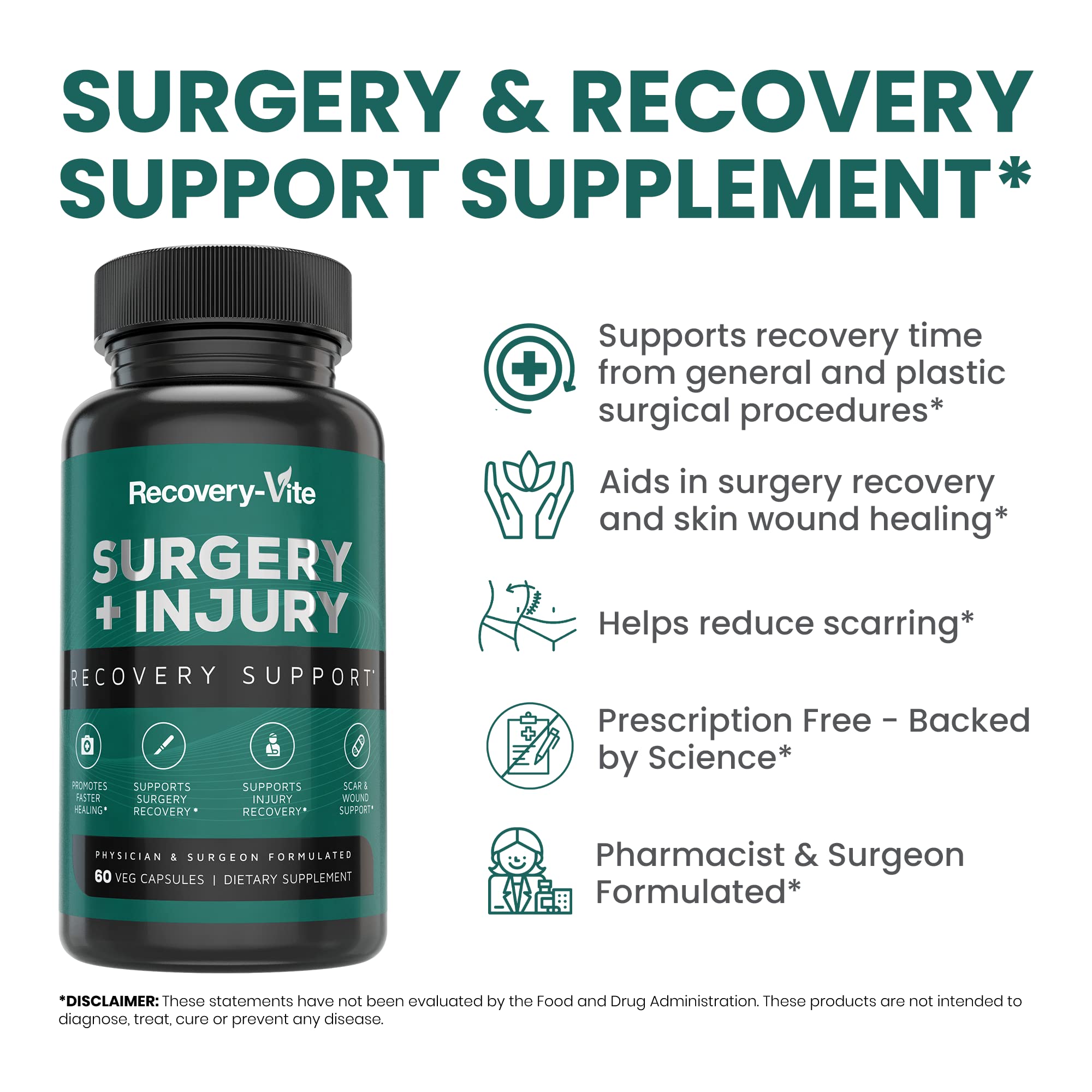 recovery blend with arnica for pain relief