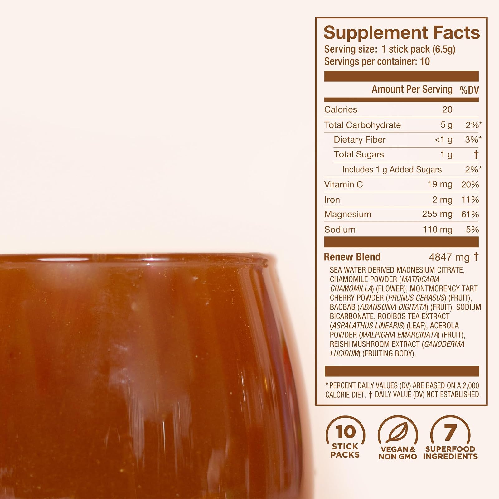 recovery drink for restful sleep