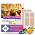 Recovery patches for hangover relief