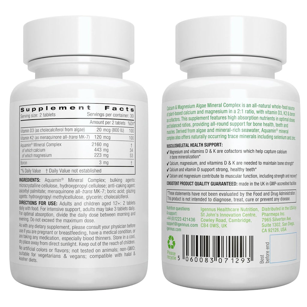 red algae calcium for optimal health