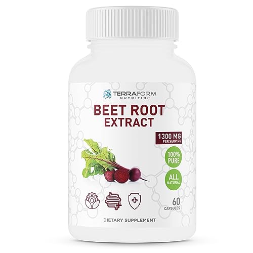 Red Beetroot Extract vegan capsules