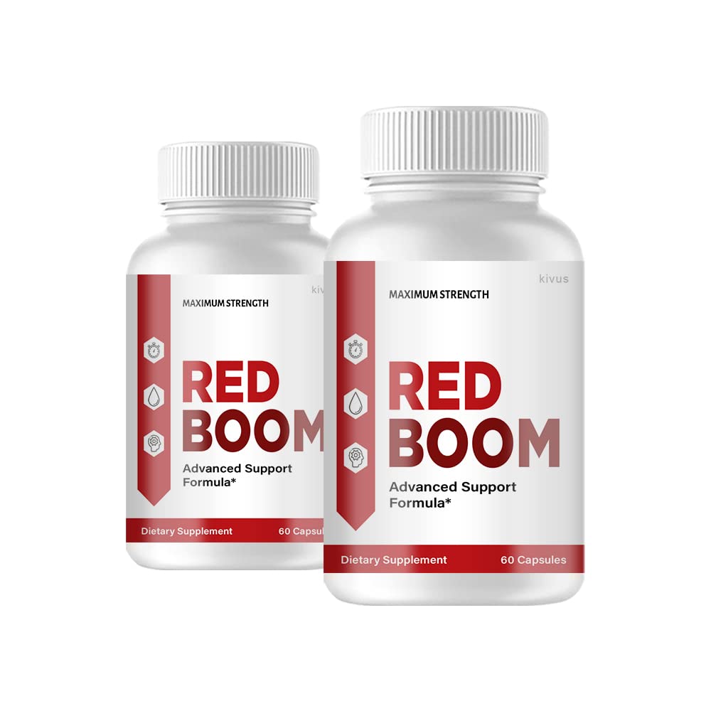 Red Boom blended vitamin capsules for energy