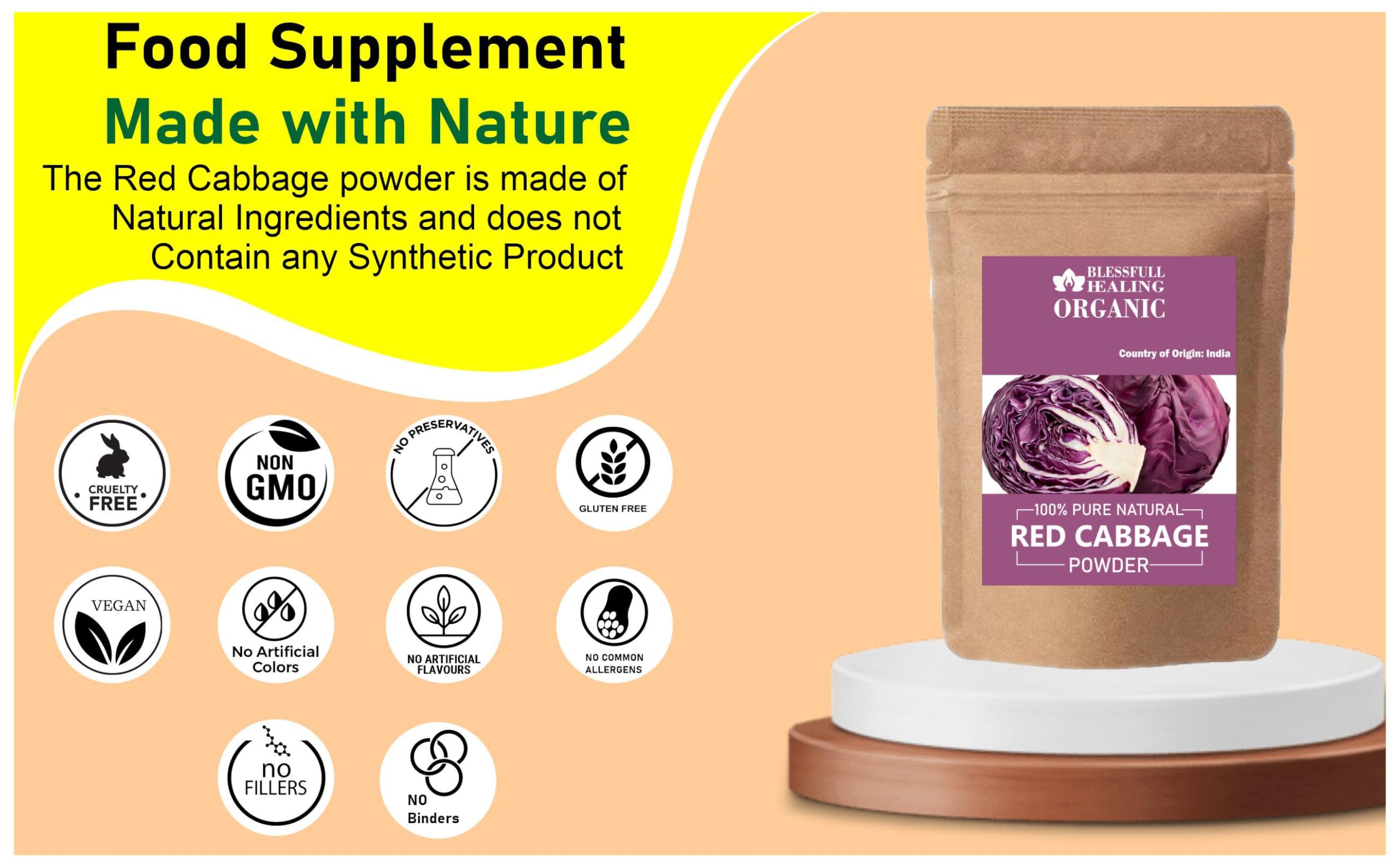 red cabbage powder for better health