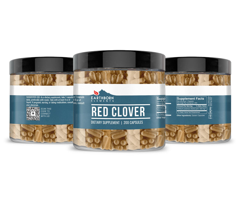 red clover capsules for wellness