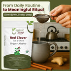 Red clover flower for wellness