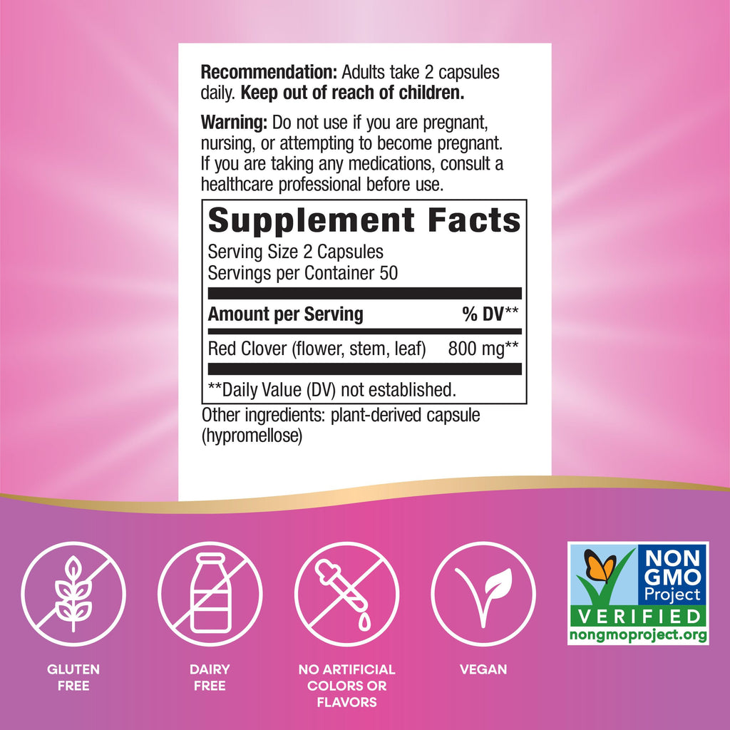 Red Clover for women's health