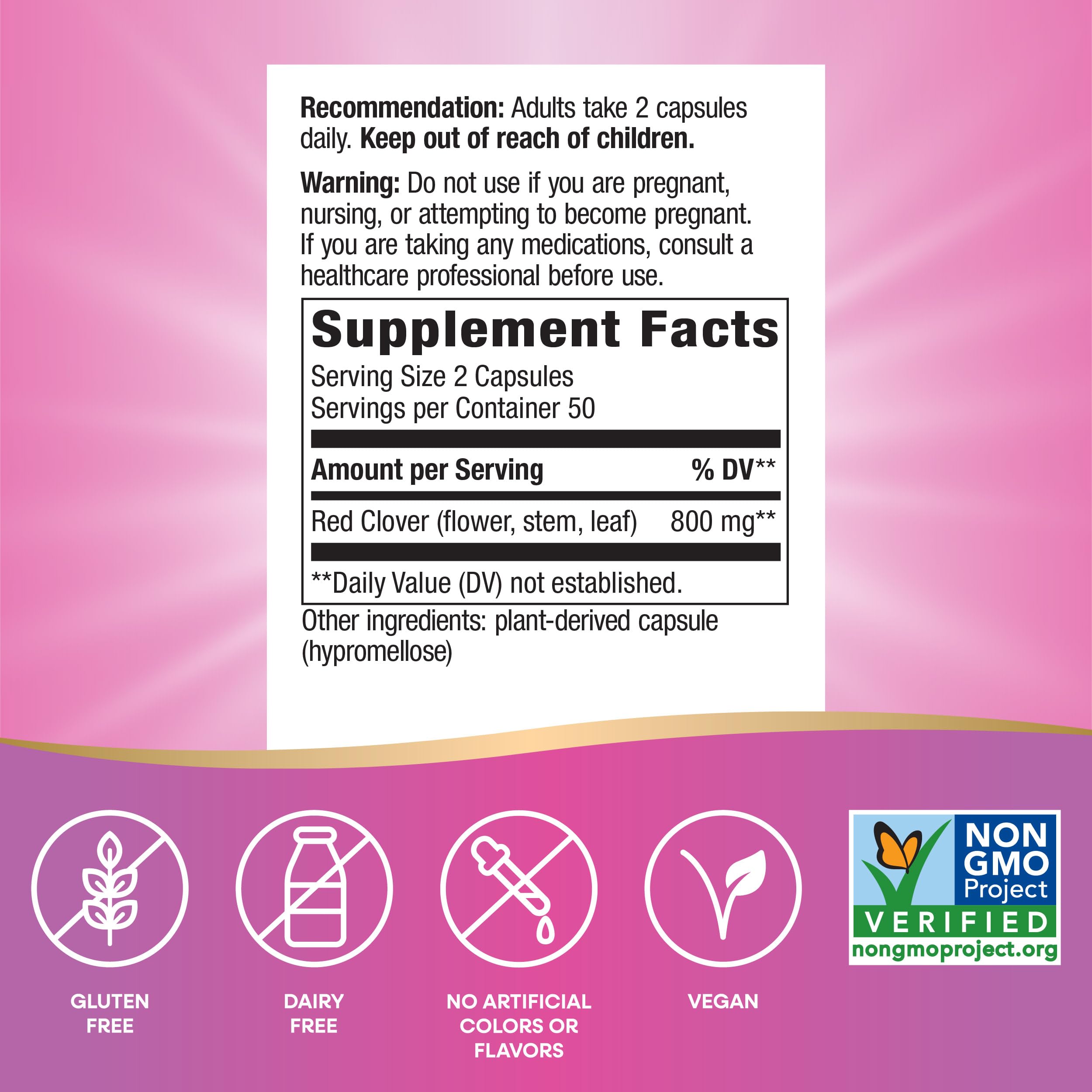 Red Clover for women's health