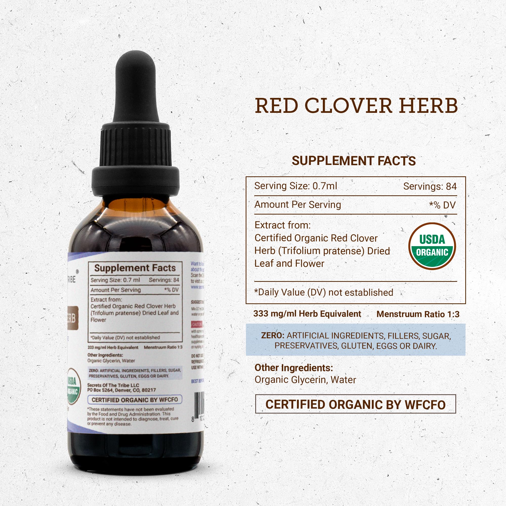 red clover herb for immune support