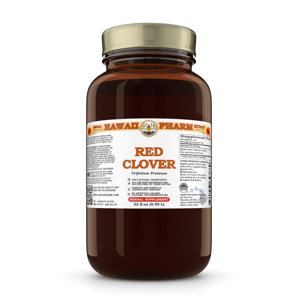 red clover herbal tincture benefits