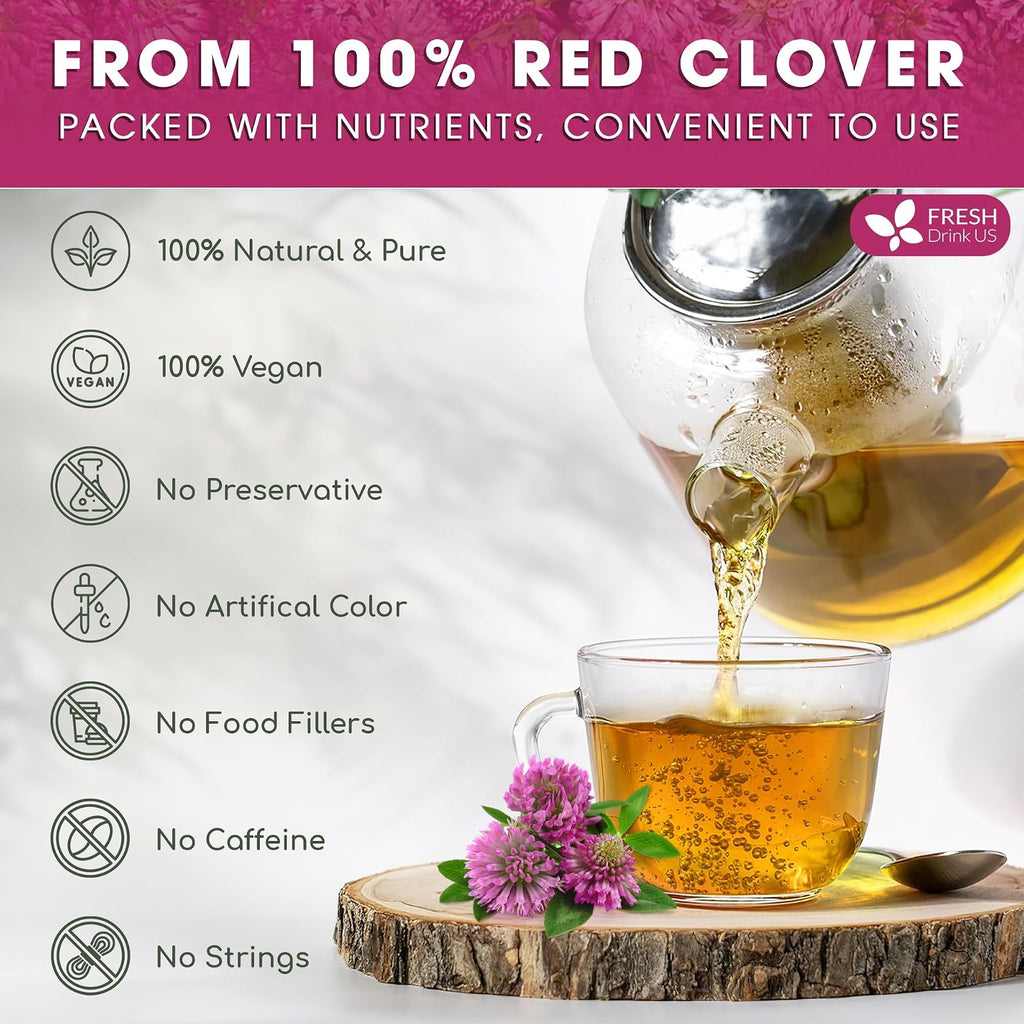 red clover tea for detox benefits