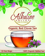red clover tea for herbal detox