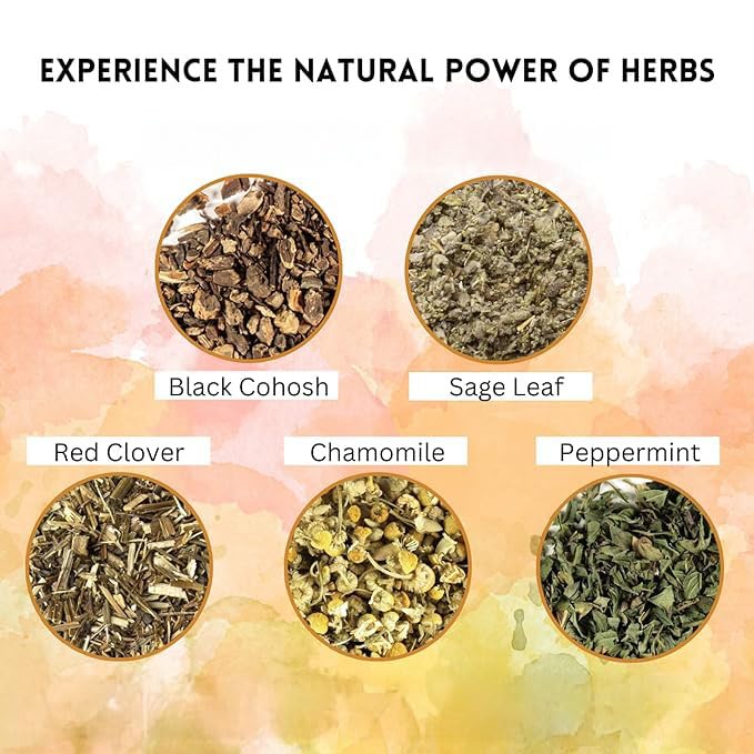 Red clover tea for hormonal balance