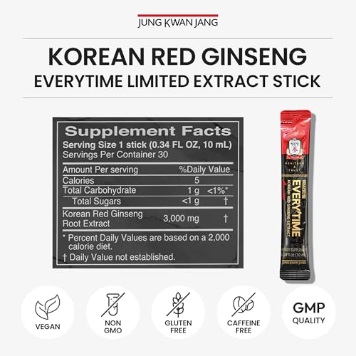red ginseng extract for overall wellness
