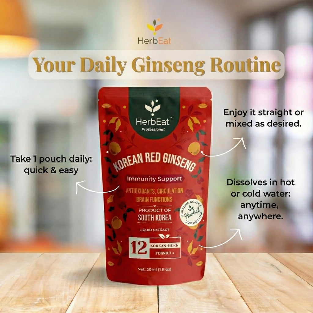 red ginseng for enhanced performance