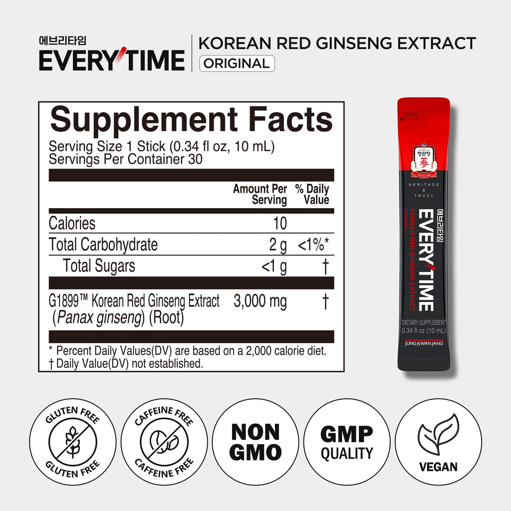 red ginseng for overall health
