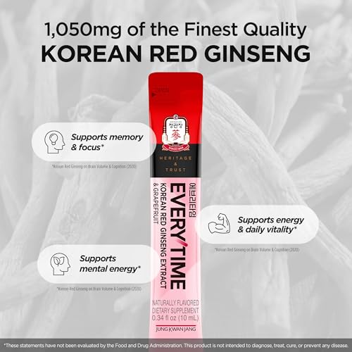 red ginseng for overall vitality