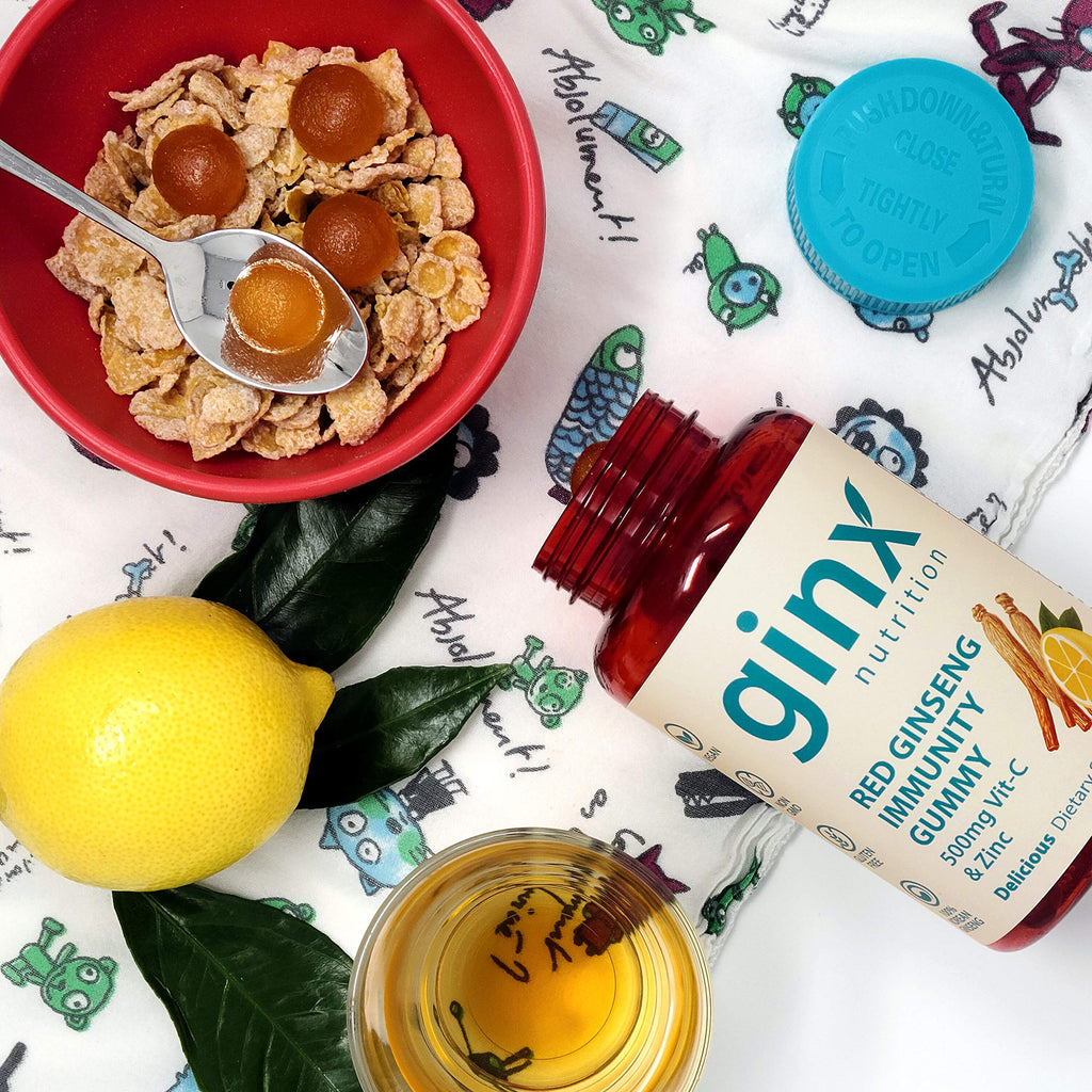 red ginseng gummies with zinc
