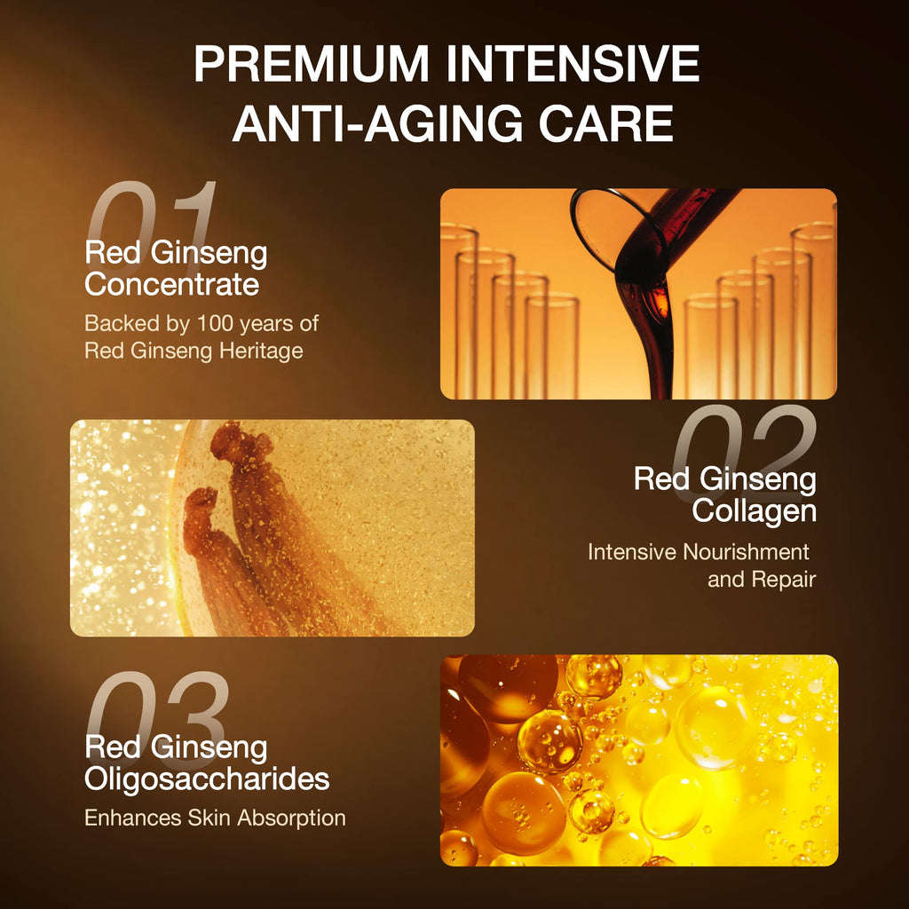 red ginseng power repair for youthful skin