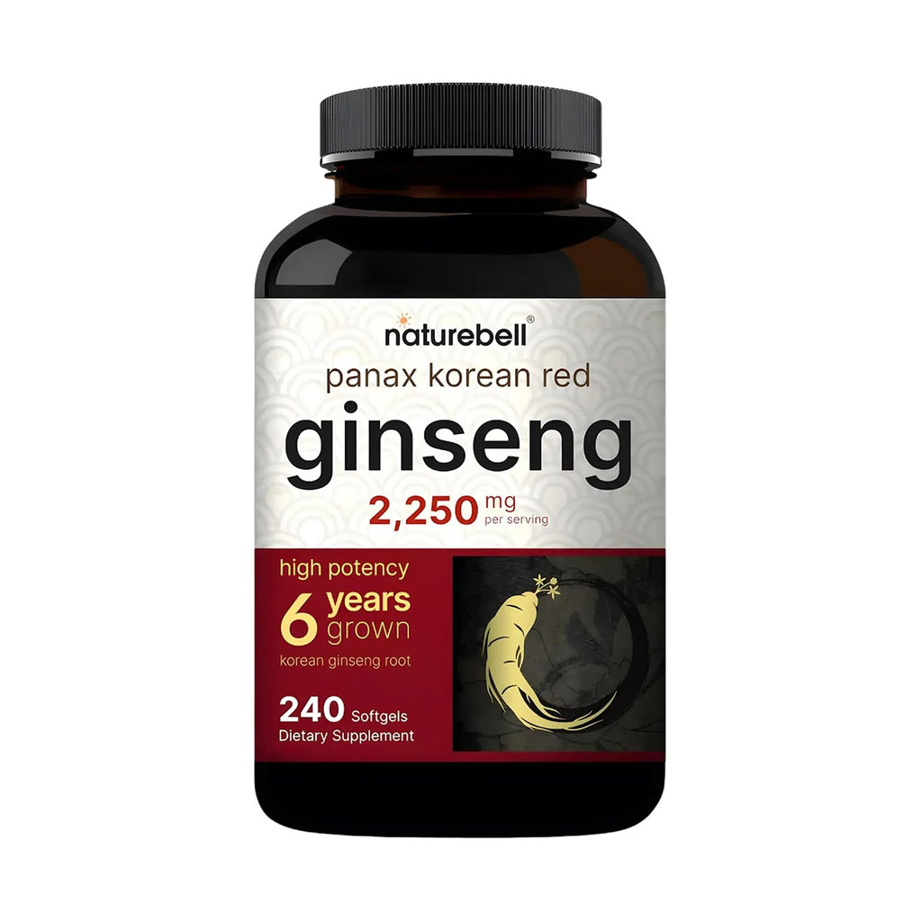 Red ginseng softgels for immunity