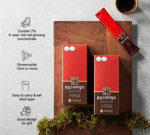 red ginseng sticks for immune support