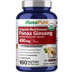 red korean panax ginseng capsules