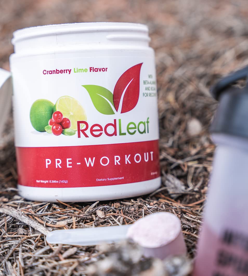 Red Leaf pre-workout for improved workout endurance