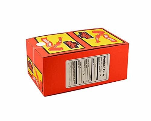 Red licorice pipes for snacking