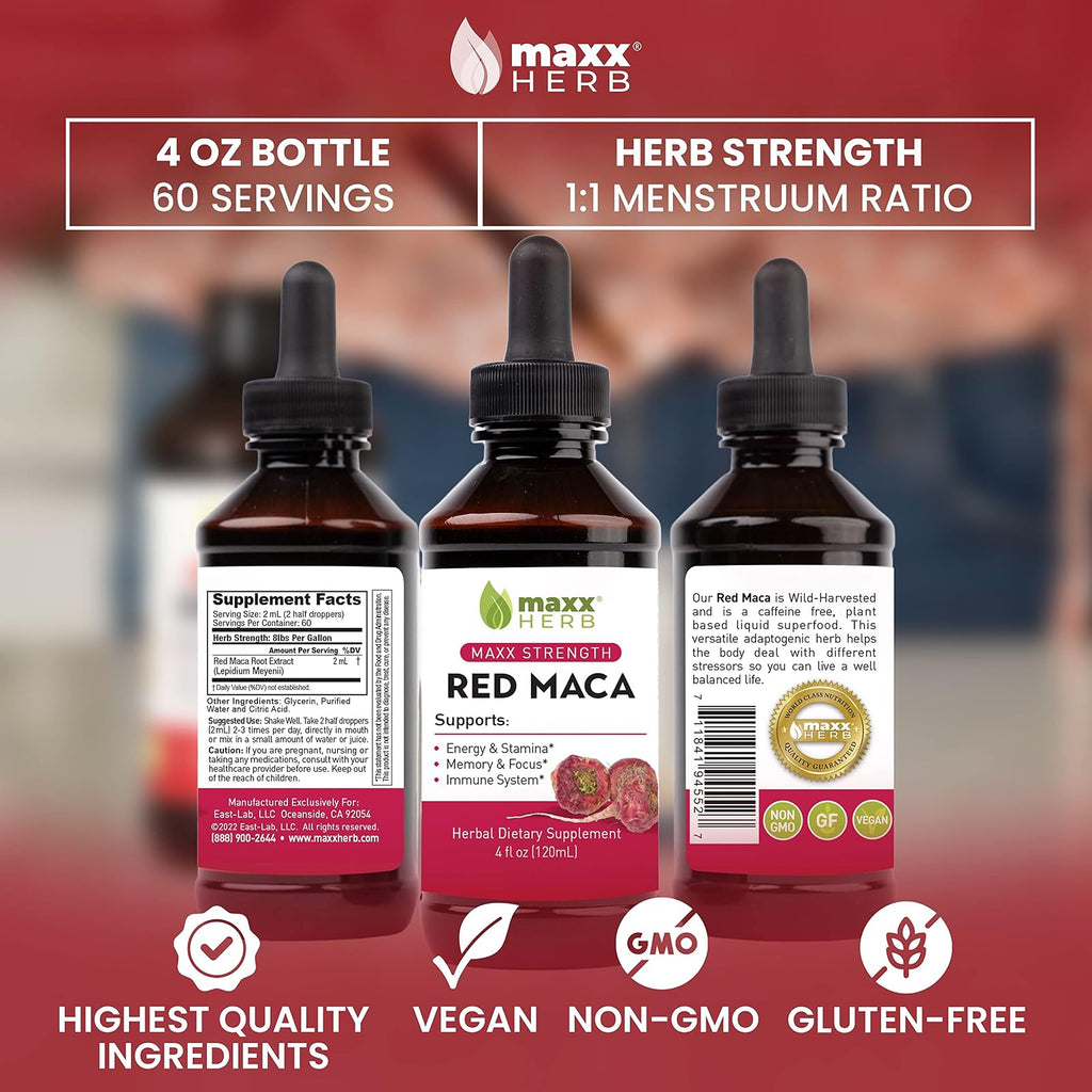 Red Maca extract for vitality