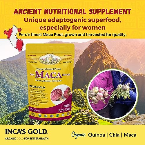 Red maca for improved focus