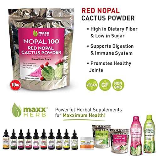Red Nopal Cactus for overall wellness