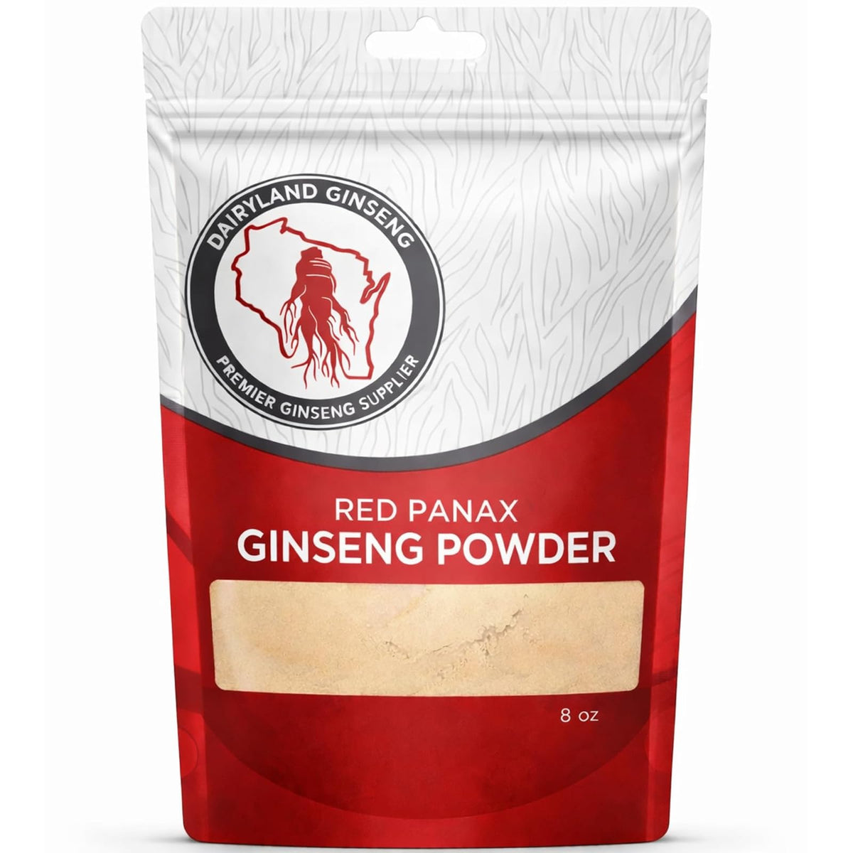 Red Panax ginseng powder for energy